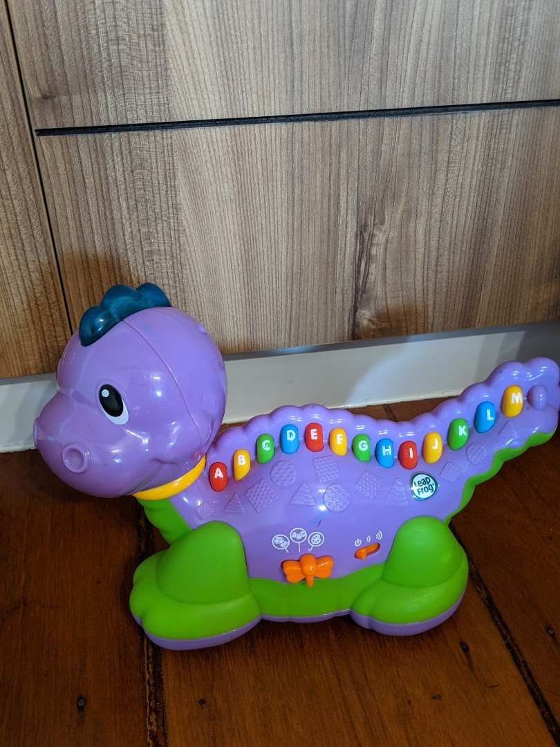 Leapfrog Lettersaurus Alphabet & Letter Toy, Hobbies & Toys, Toys ...
