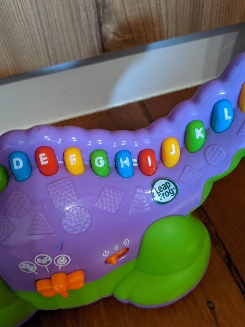 Leapfrog Lettersaurus Alphabet & Letter Toy, Hobbies & Toys, Toys ...