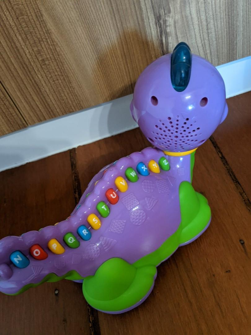 Leapfrog Lettersaurus Alphabet & Letter Toy, Hobbies & Toys, Toys ...