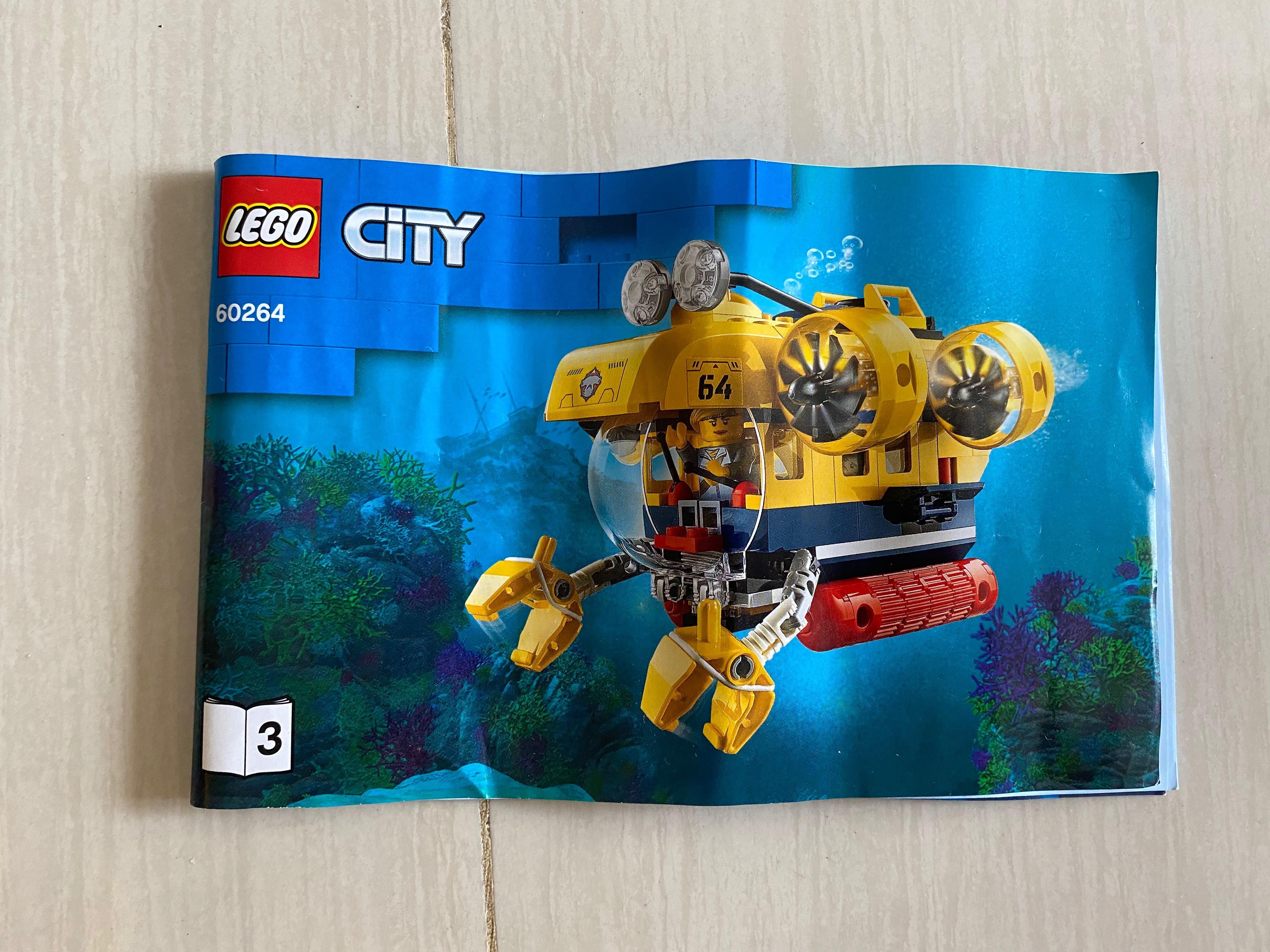 LEGO city submarine, Toys & Games, Bricks & Figurines on Carousell