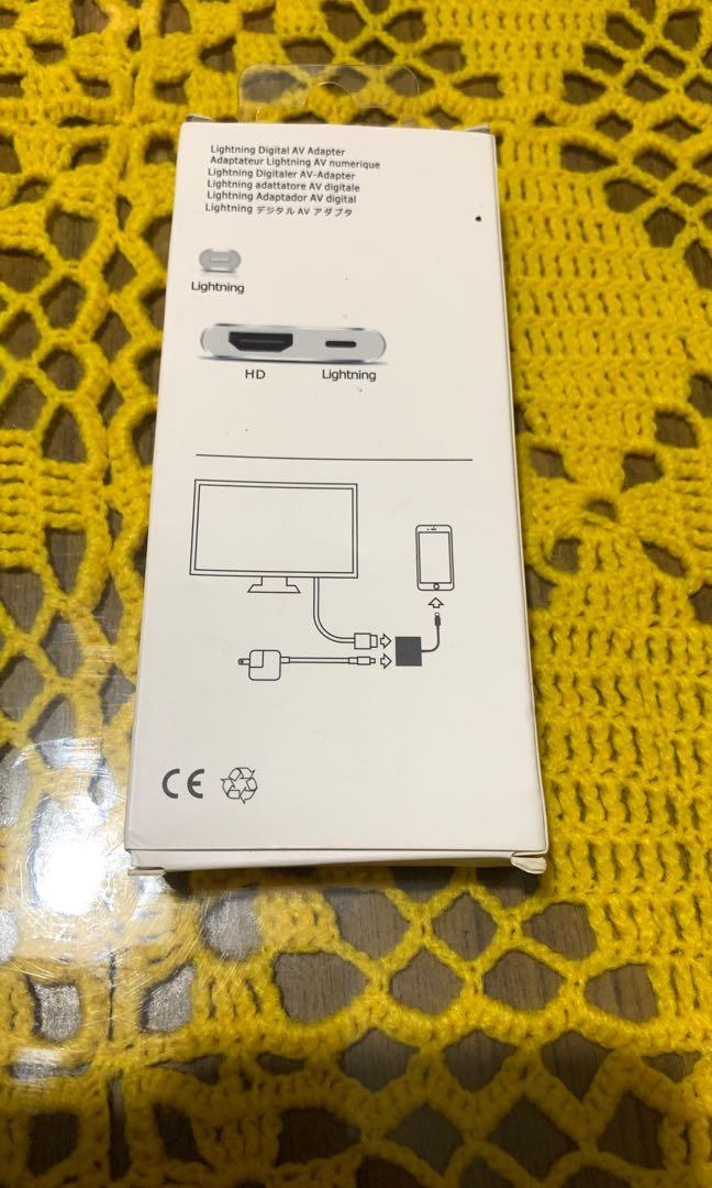 LIGHTNING DIGITAL AV ADAPTER, TV & Home Appliances, TV & Entertainment ...