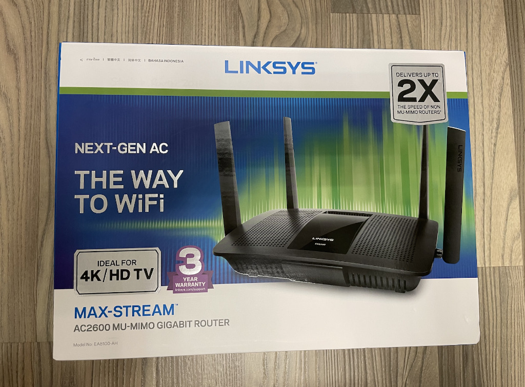 Linksys Router, Computers & Tech, Parts & Accessories, Networking on ...