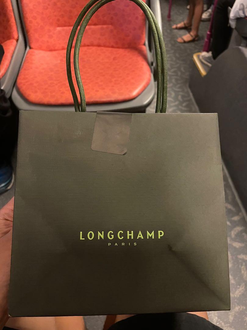 Longchamp paper bag, Everything Else on Carousell
