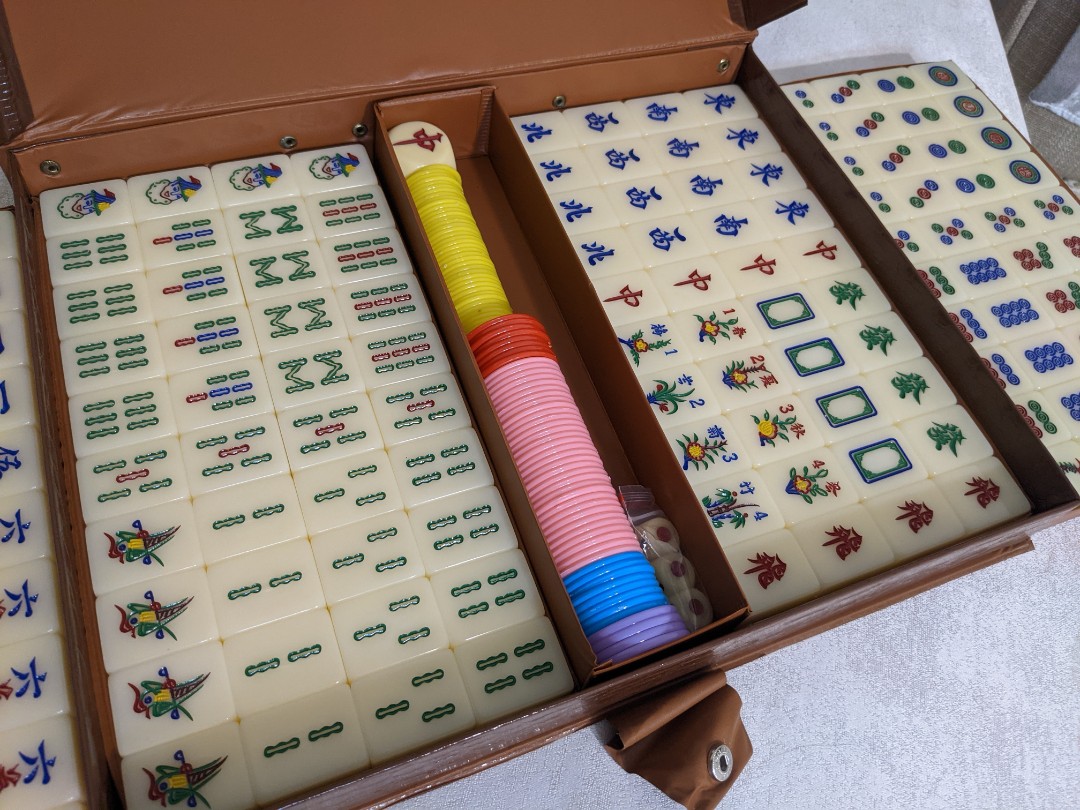 Mahjong Full Set, Hobbies & Toys, Toys & Games on Carousell