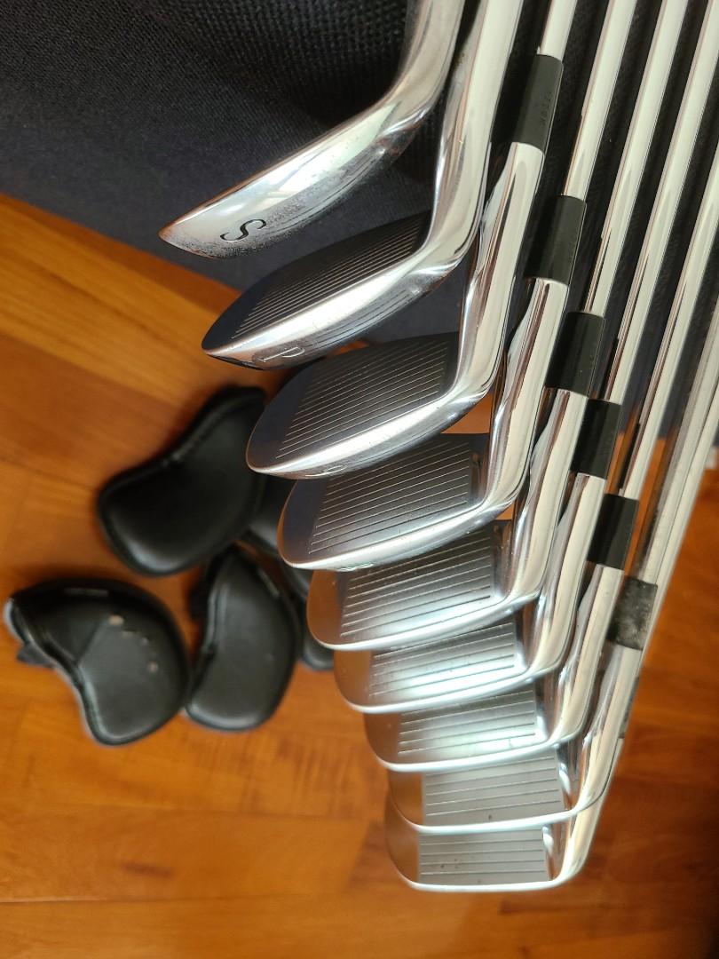 Mizuno T-Zoid MX-23 Grain Flow Forged Irons golf set. (Iron covers ...