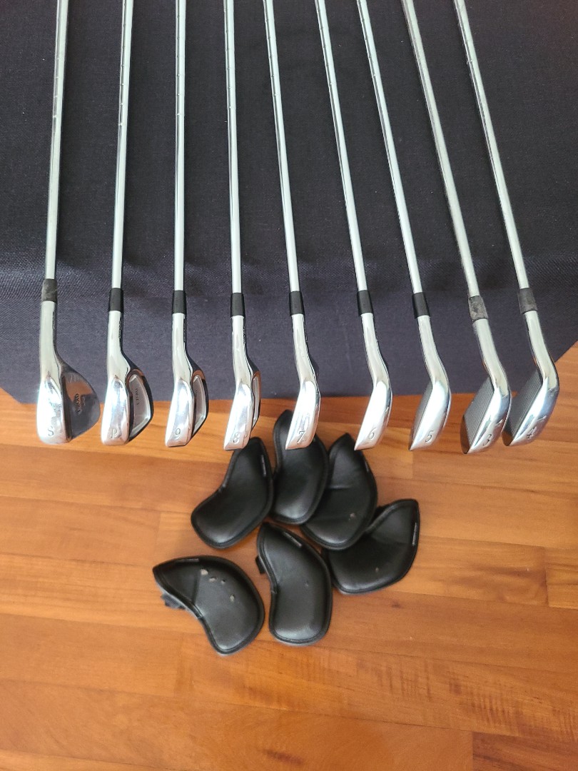 Mizuno T-Zoid MX-23 Grain Flow Forged Irons golf set. (Iron covers ...