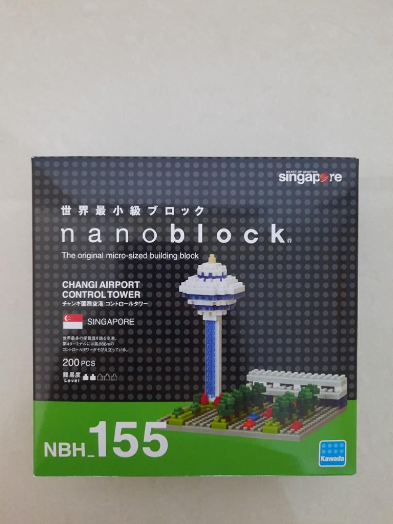 Nanoblock Changi Airport Control Tower, Hobbies & Toys, Toys & Games on Carousell