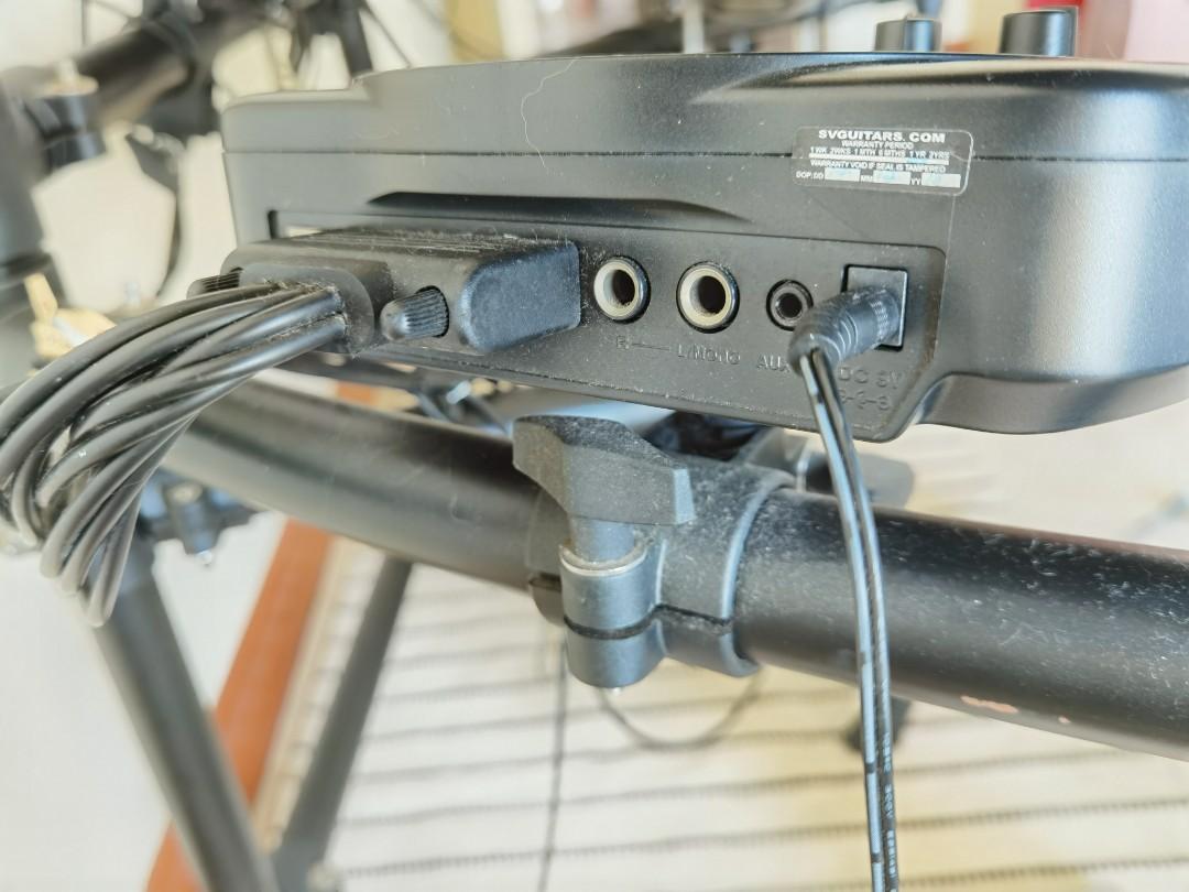 NUX DM-5 ELECTRONIC SILENT DRUM KIT WITH STOOL, Hobbies & Toys, Music ...