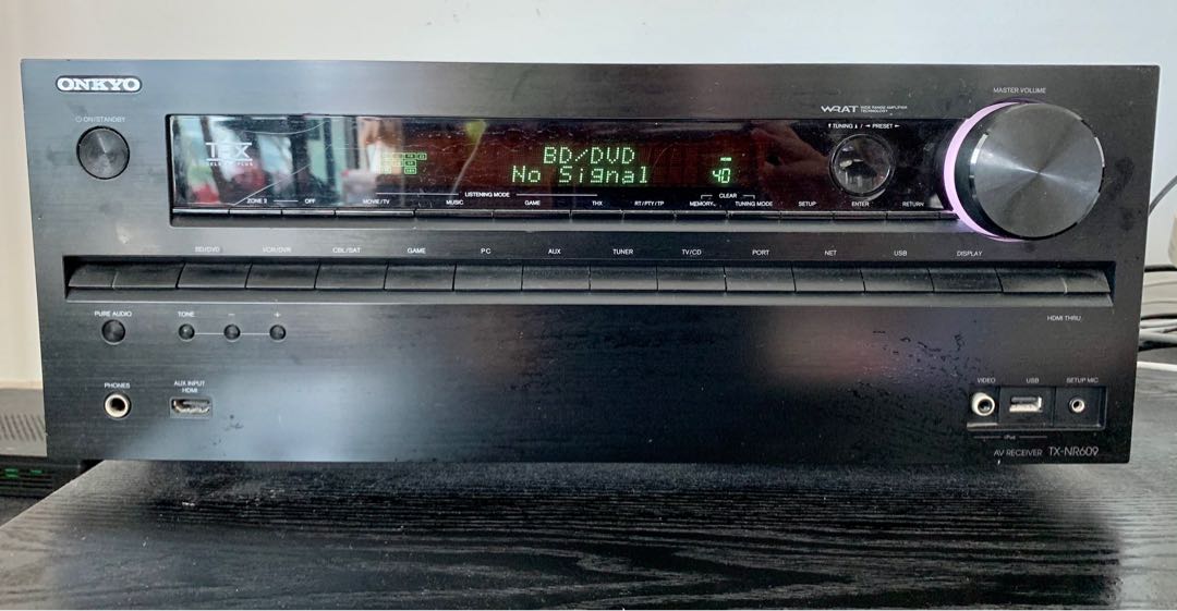 Onkyo TX-NR609 AV Receiver, Audio on Carousell