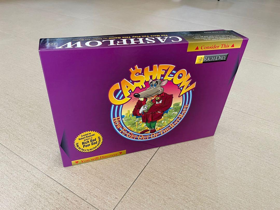 Original CashFlow Board Game created by Robert Kiyosaki, Hobbies & Toys ...