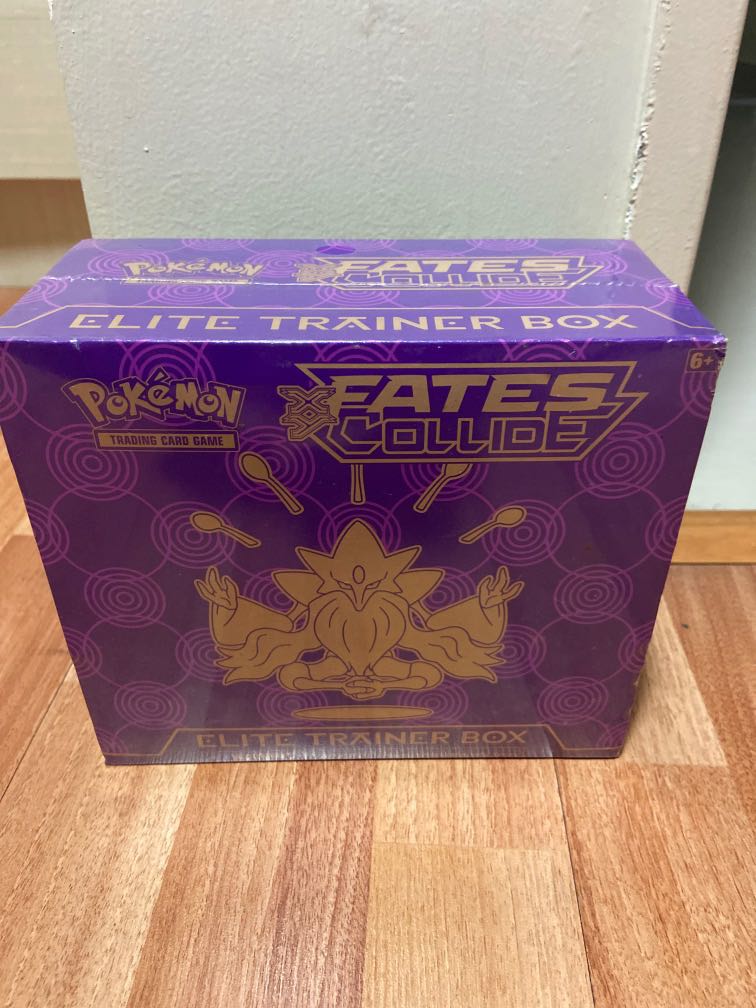 Pokemon Fates collide elite trainer box booster box generations tcg ...