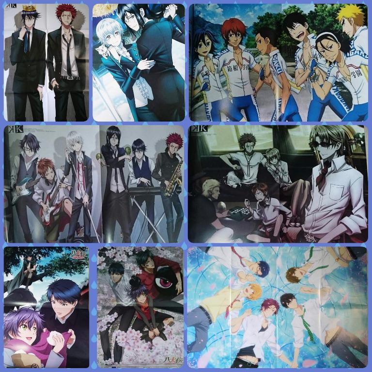 Project K Anime ANIMAX Official A4 Clear File - Yashiro Isana, Kuroh ...
