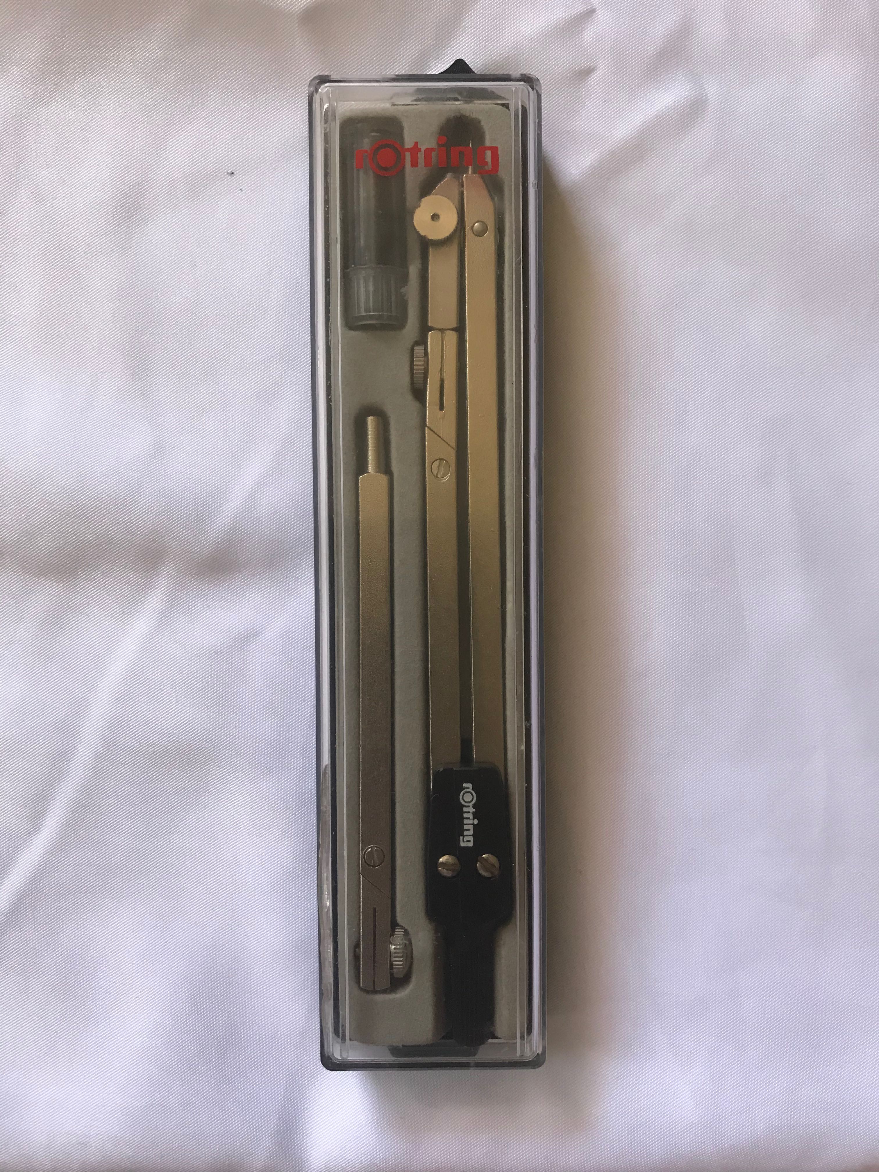 Rotring Drawing Compass, Hobbies & Toys, Stationary & Craft, Stationery ...