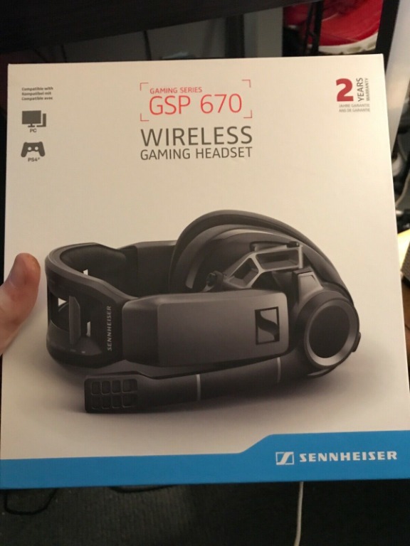 Sennheiser GSP 670 Wireless Gaming Headset, Audio, Headphones ...