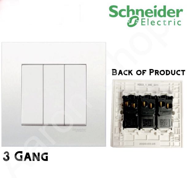 [Sirim]SCHNEIDER CLIPSAL VIVACE/AFFLE PLUS 250V 3PIN SWITCH SOCKET PLUG ...