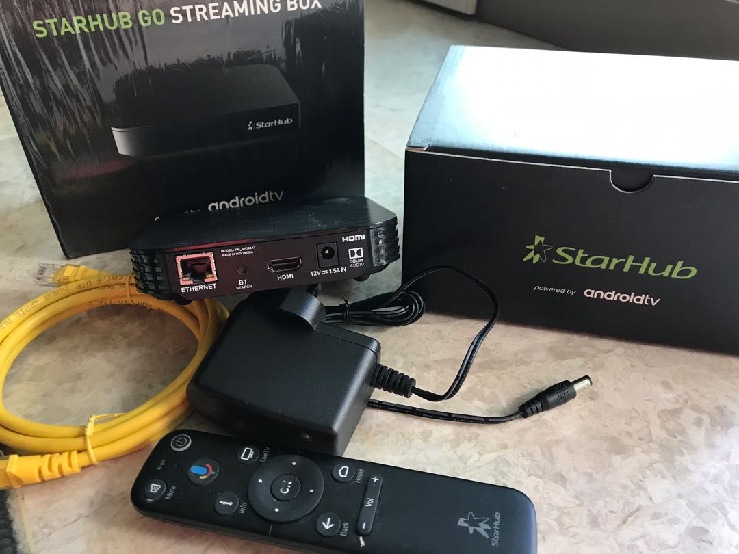 StarHub Streaming Box, TV & Home Appliances, TV & Entertainment, TV ...