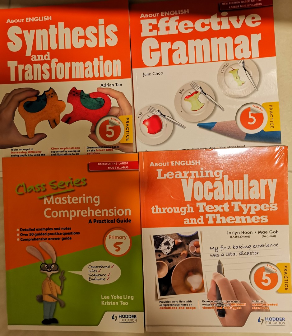 Synthesis & Grammar & Vocabulary&Comprehension P5, Hobbies & Toys ...