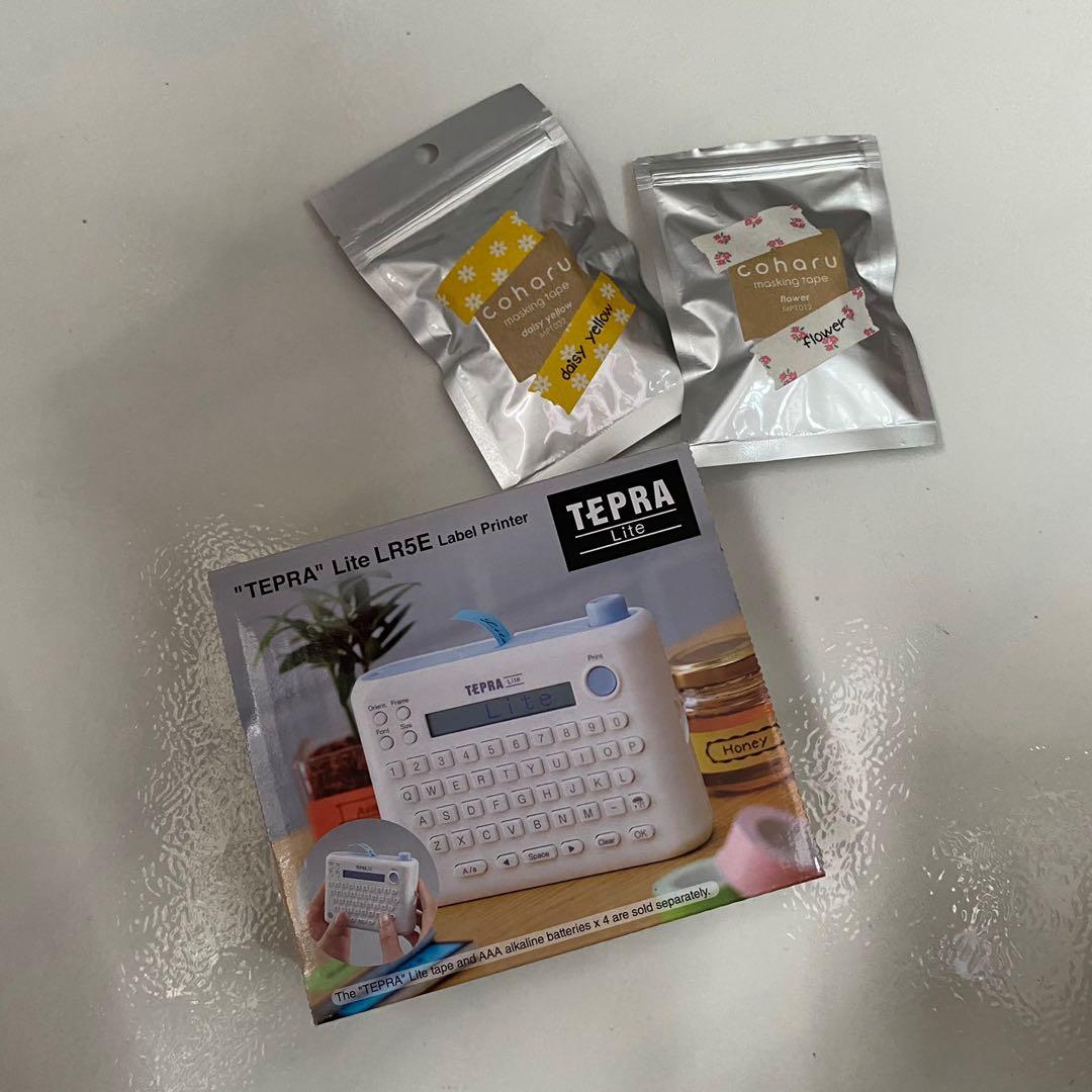 TEPRA Lite LR5E Label Printer, Hobbies & Toys, Stationery & Craft ...