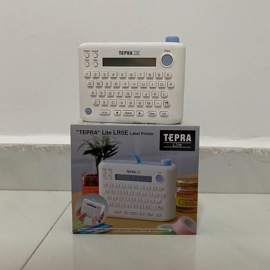 TEPRA Lite LR5E Label Printer, Hobbies & Toys, Stationery & Craft ...