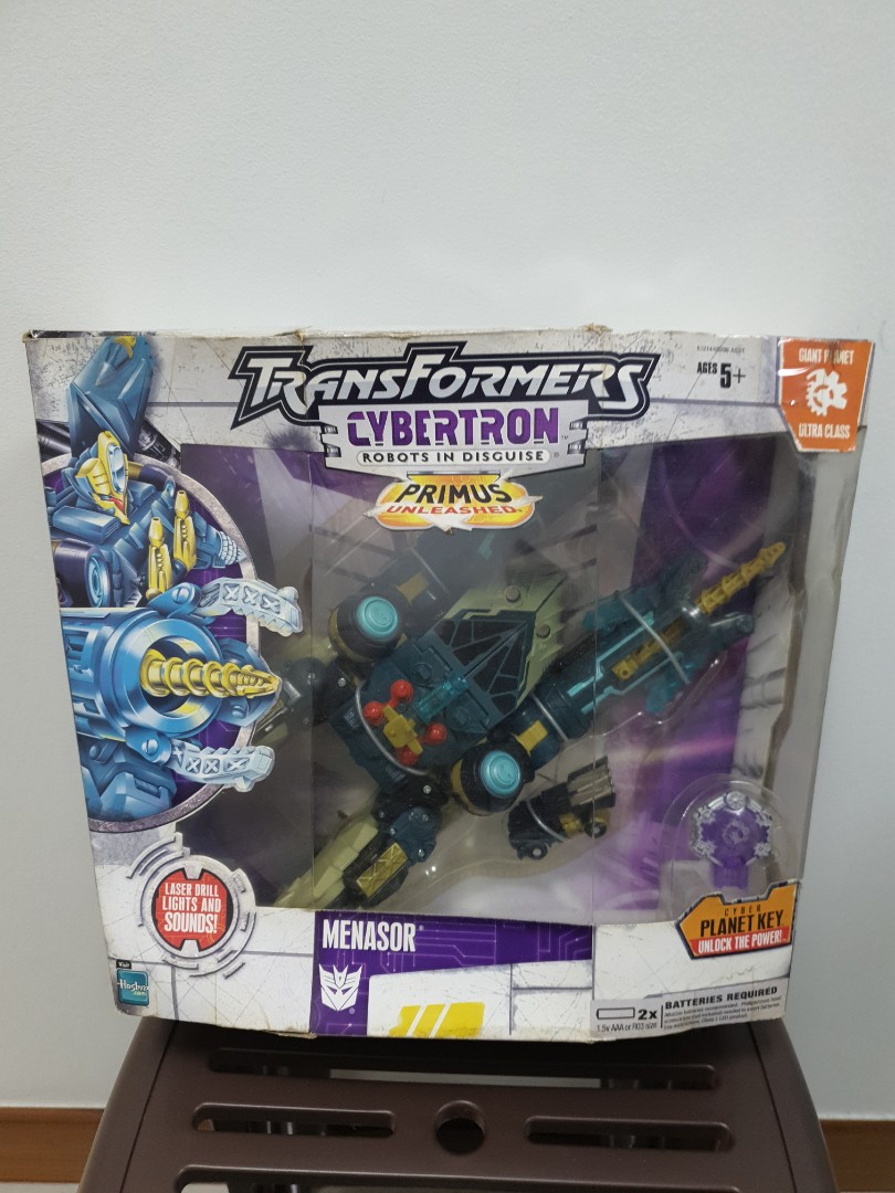 TRANSFORMERS CYBERTRON ROBOT IN DISGUISE ( MENASOR ) RARE, Hobbies ...