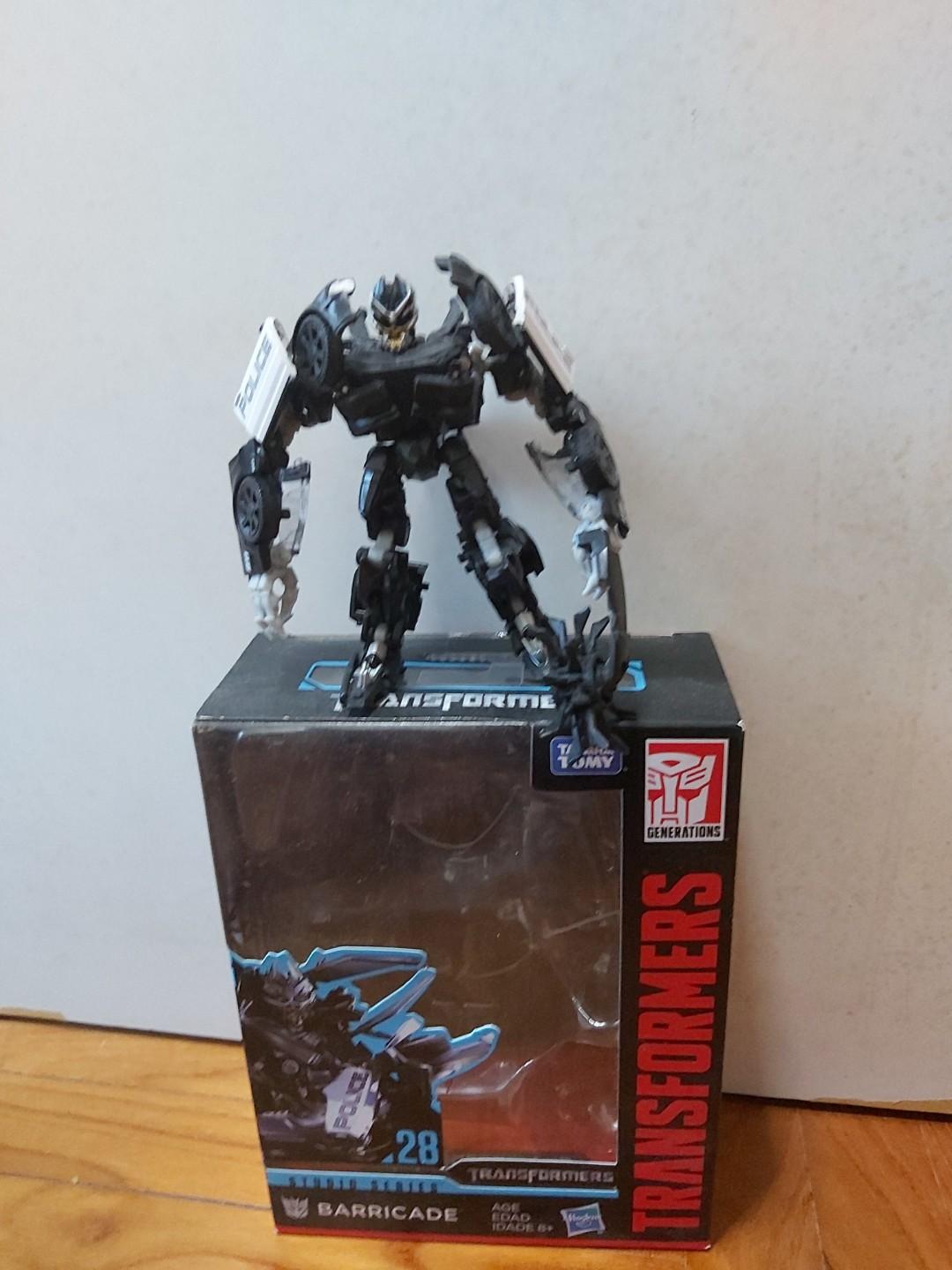 Transformers Studio Series SS28 Deluxe Class Barricade, Hobbies & Toys ...