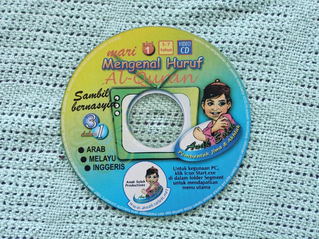 VCD-ROM : Mari Mengenal Huruf Al-Quran, Hobbies & Toys, Music & Media, CDs & DVDs on Carousell