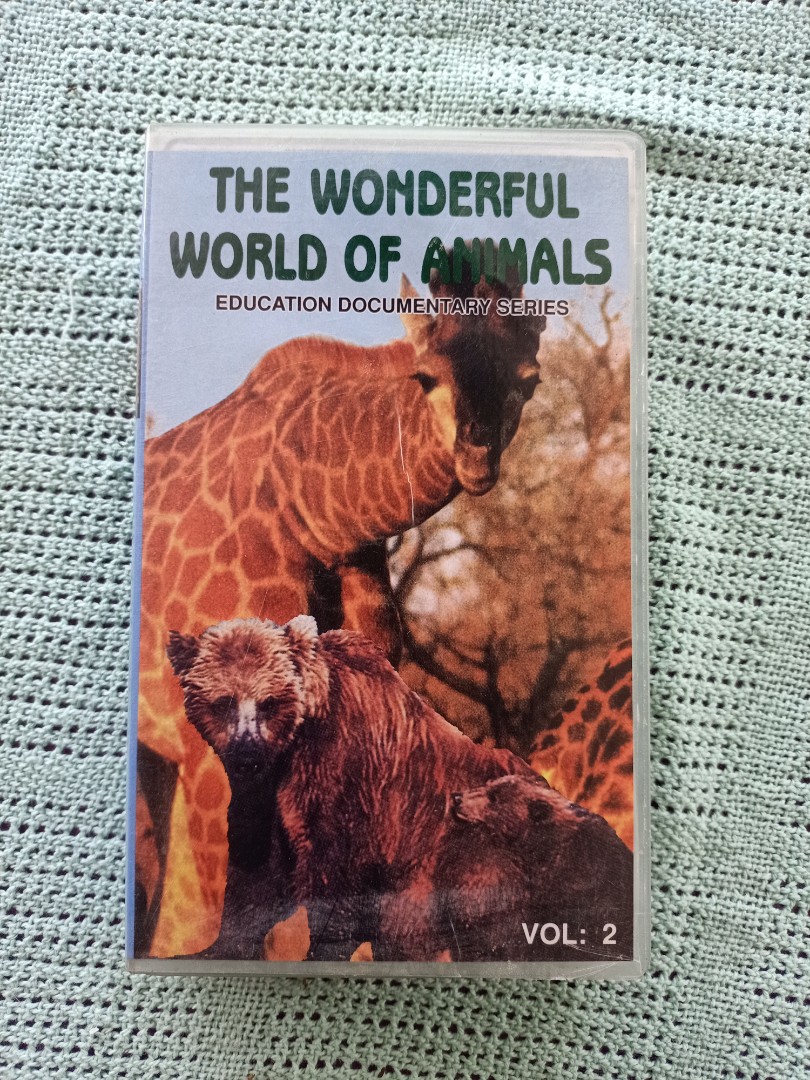 VHS The Wonderful World Of Animals, Hobbies & Toys, Music & Media, CDs ...