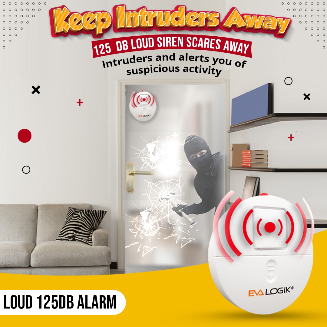 Window Vibration Sensor Alarm, Furniture & Home Living, Security ...