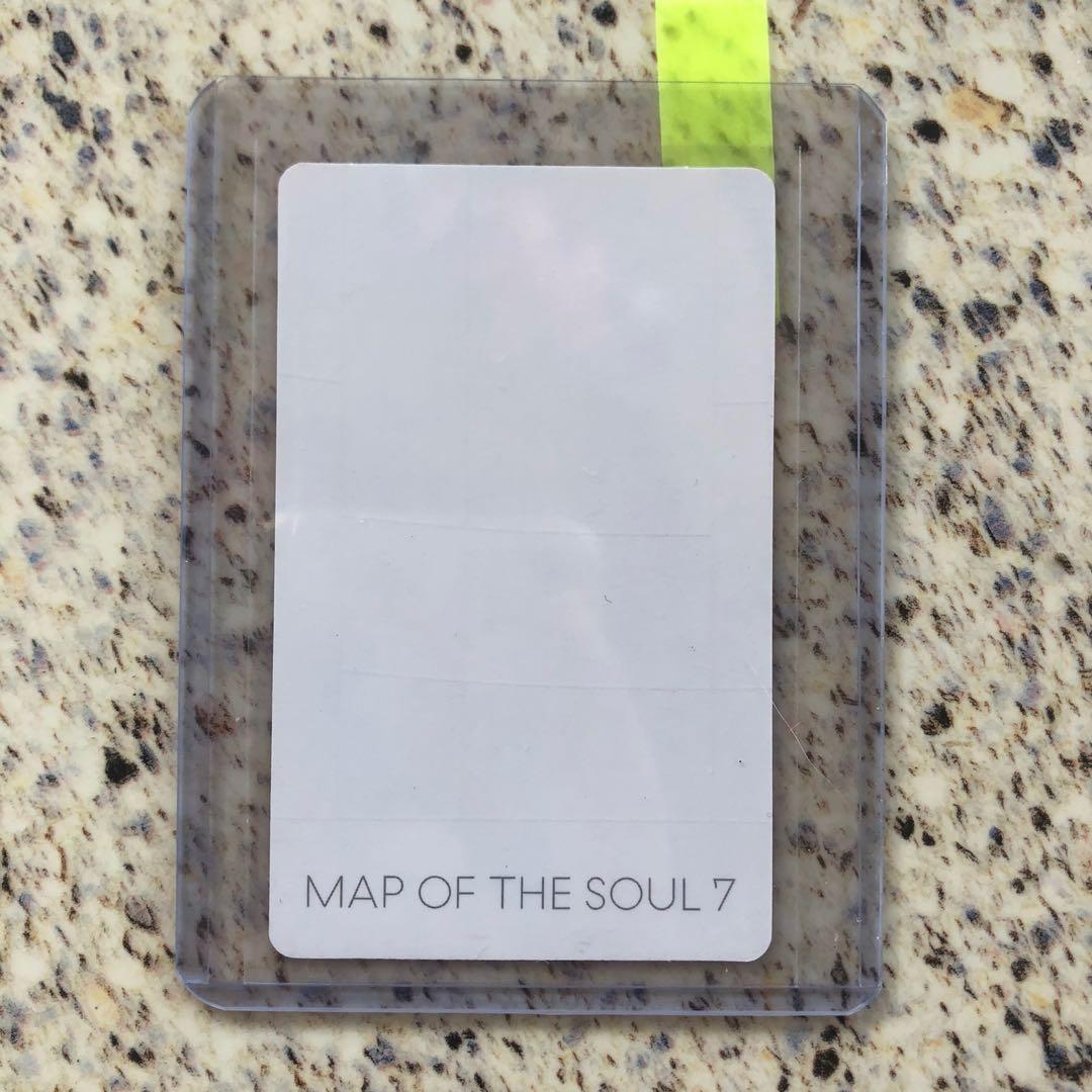 wtt/lft map of the soul 7 ver. 1 photocard taehyung/v to mots 7 ver. 1 ...