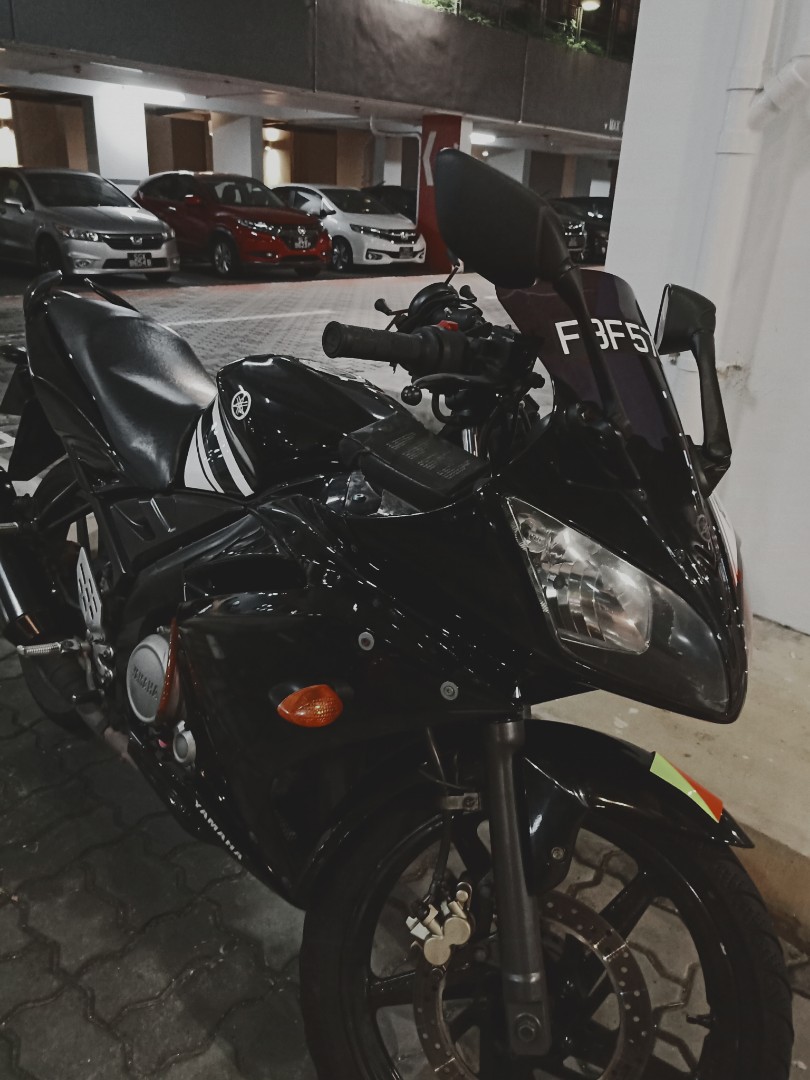 Yamaha YZF-R15 V1, Motorcycles, Motorcycles for Sale, Class 2B on Carousell