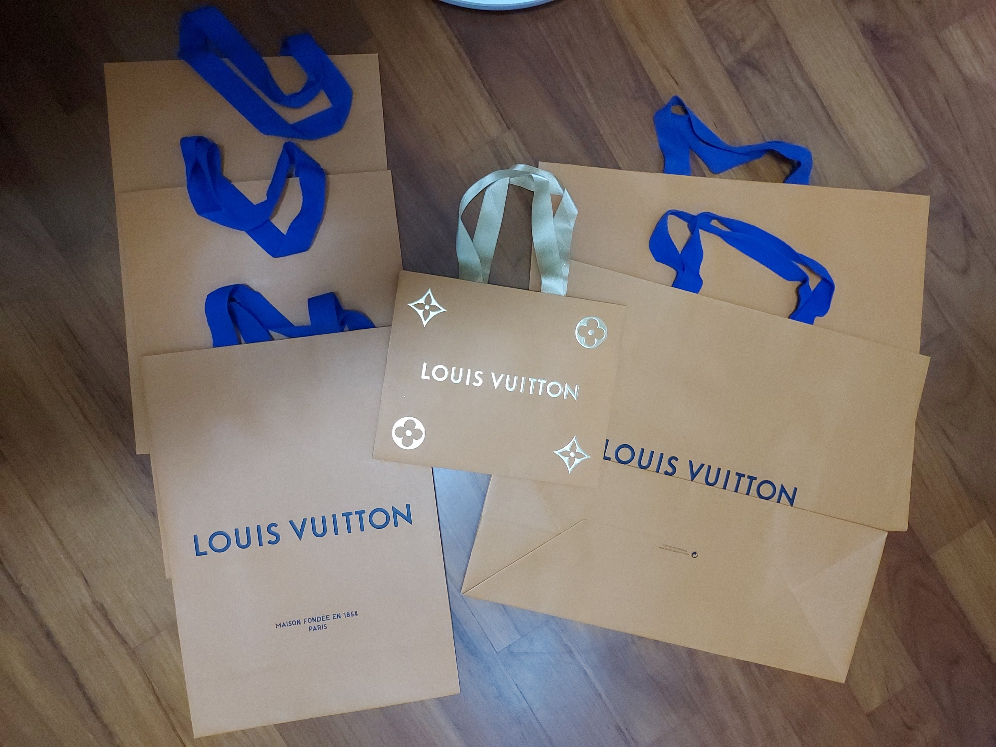 100% Authentic Louis Vuitton LV Paper bag Paperbag Special Edition ...