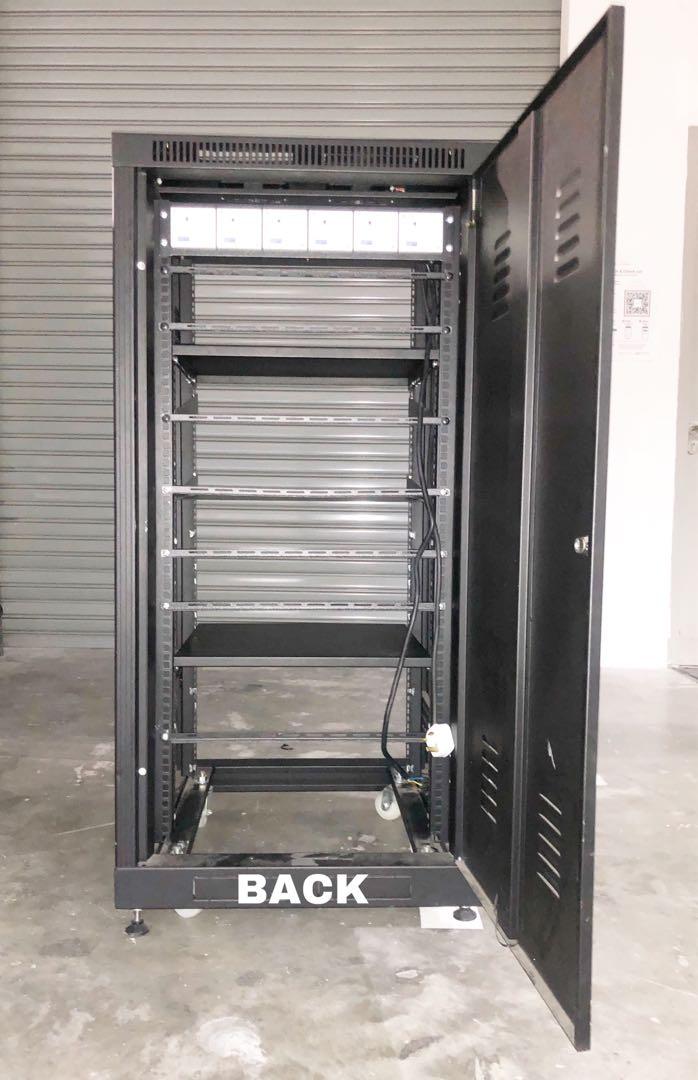 24U Rack, Audio Rack, Video Rack, Audio, Other Audio Equipment on Carousell