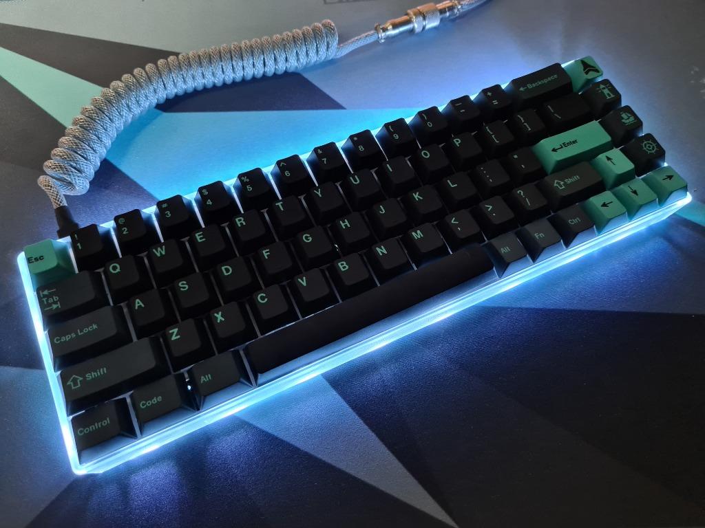 65% Transparent Keyboard Kit, Computers & Tech, Parts & Accessories ...