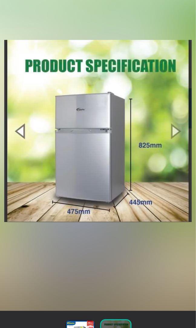 71L Mini Bar Fridge with freezer (2 Door), TV & Home Appliances ...