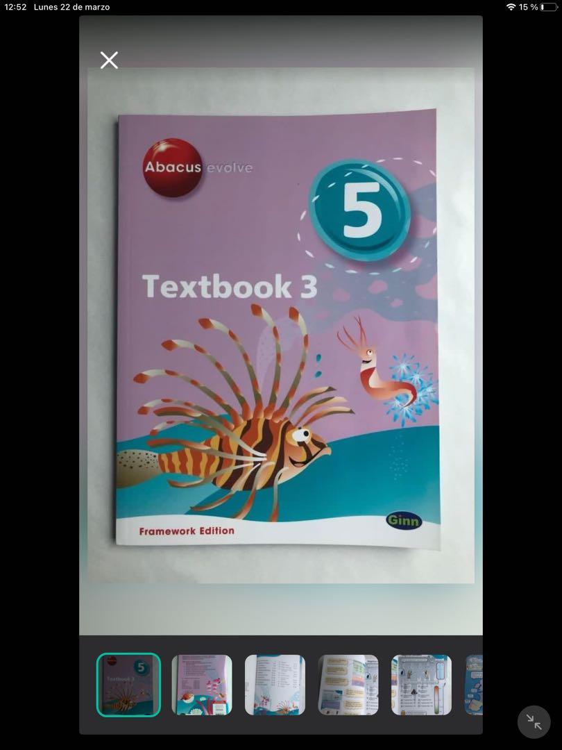 Abacus Evolve 5 textbook 3 Mathematics NEW, Hobbies & Toys, Books ...