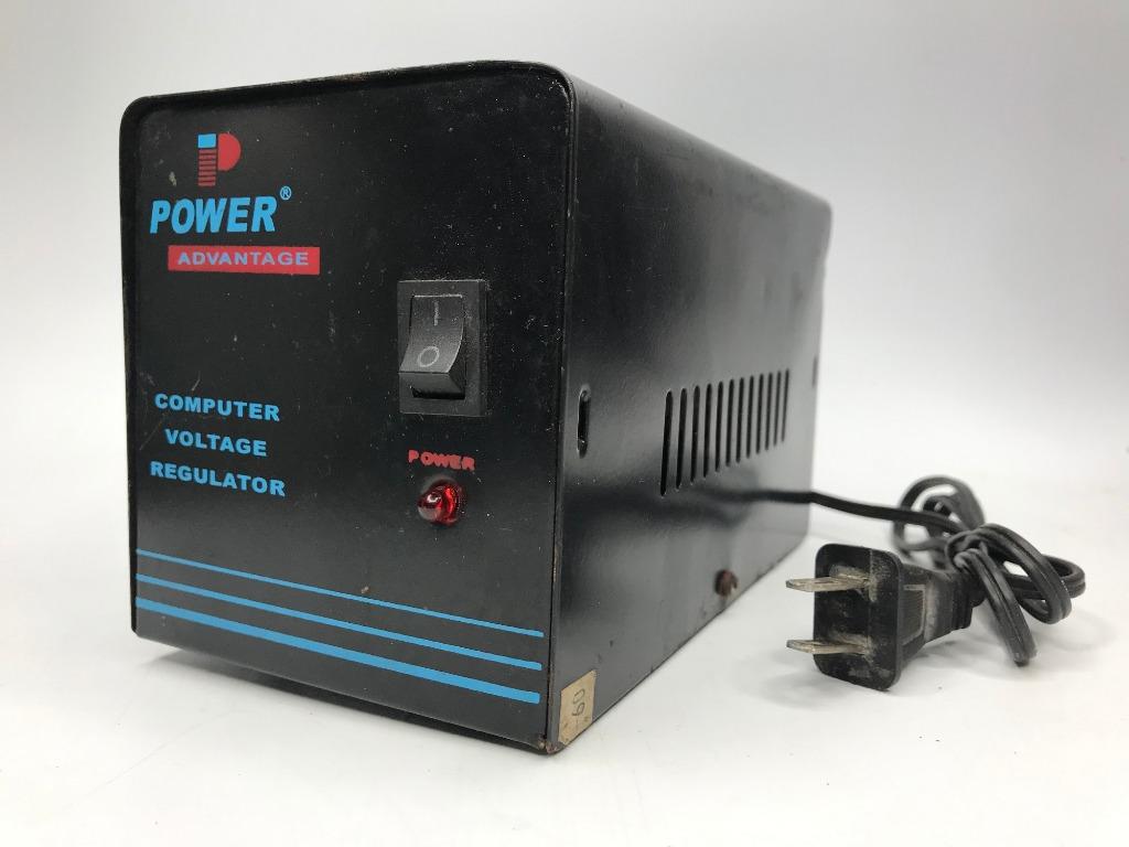 AVR, AUTOMATIC VOLTAGE REGULATOR, 500 WATTS, ASSORTED BRAND, 3x SOCKET ...