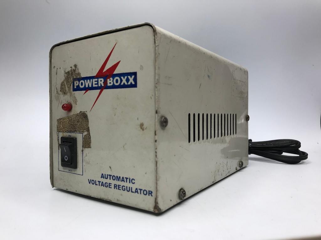 AVR, AUTOMATIC VOLTAGE REGULATOR, 500 WATTS, ASSORTED BRAND, 3x SOCKET ...