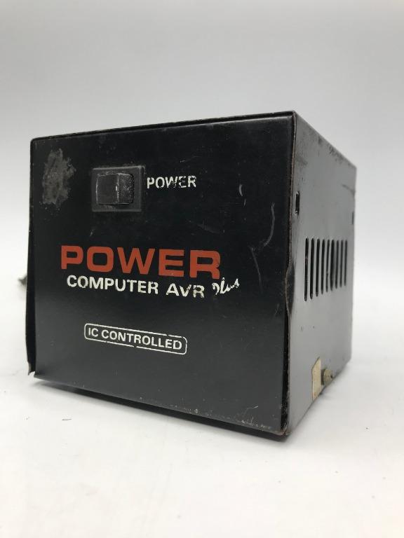 AVR, AUTOMATIC VOLTAGE REGULATOR, 500 WATTS, ASSORTED BRAND, 3x SOCKET ...