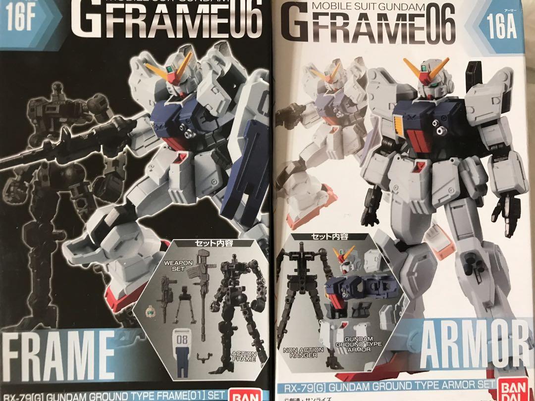 Bandai G Frame 06 RX-79 陸戰 高達Gundam Mobile Suit 機動戰士 非 ( SCM Ex Bandai ...