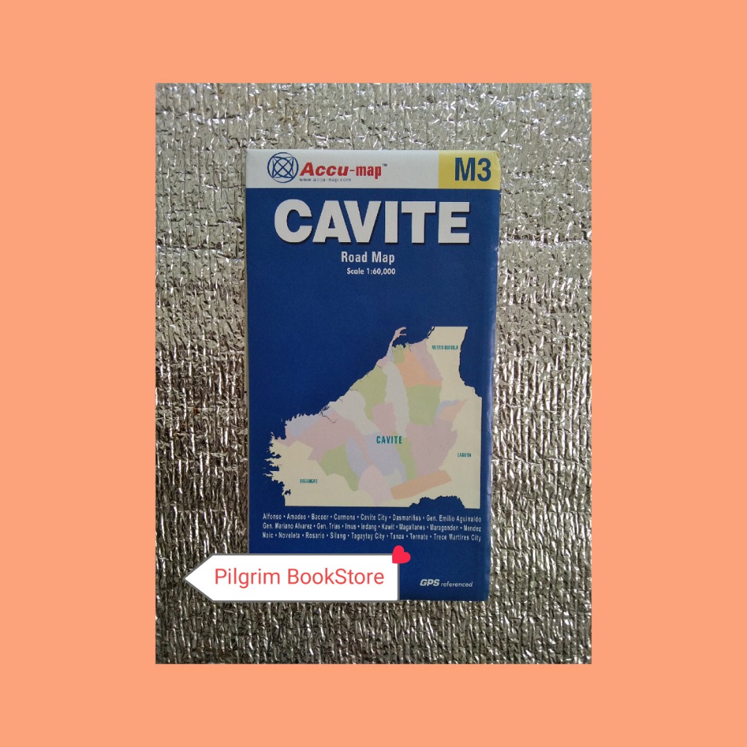 Cavite Map | Travel, Hobbies & Toys, Travel, Travel Essentials ...