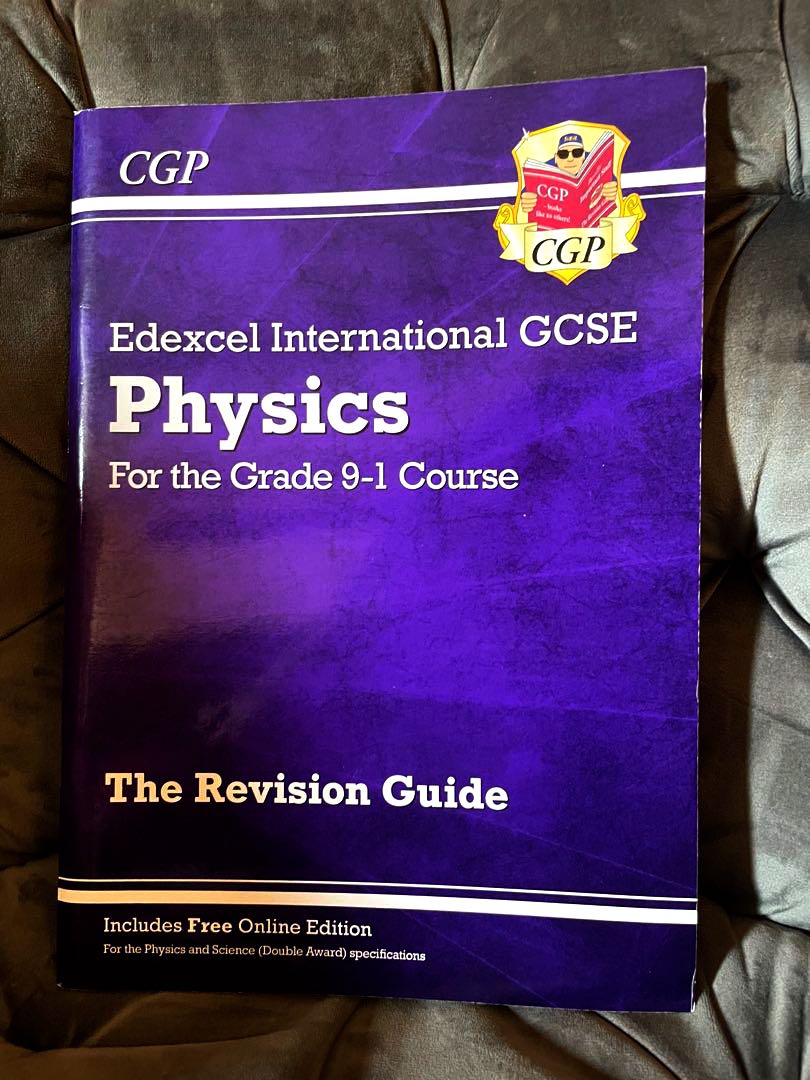 CGP Edexcel International GCSE Physics 9-1 Revision Guide, 興趣及遊戲, 書本 ...