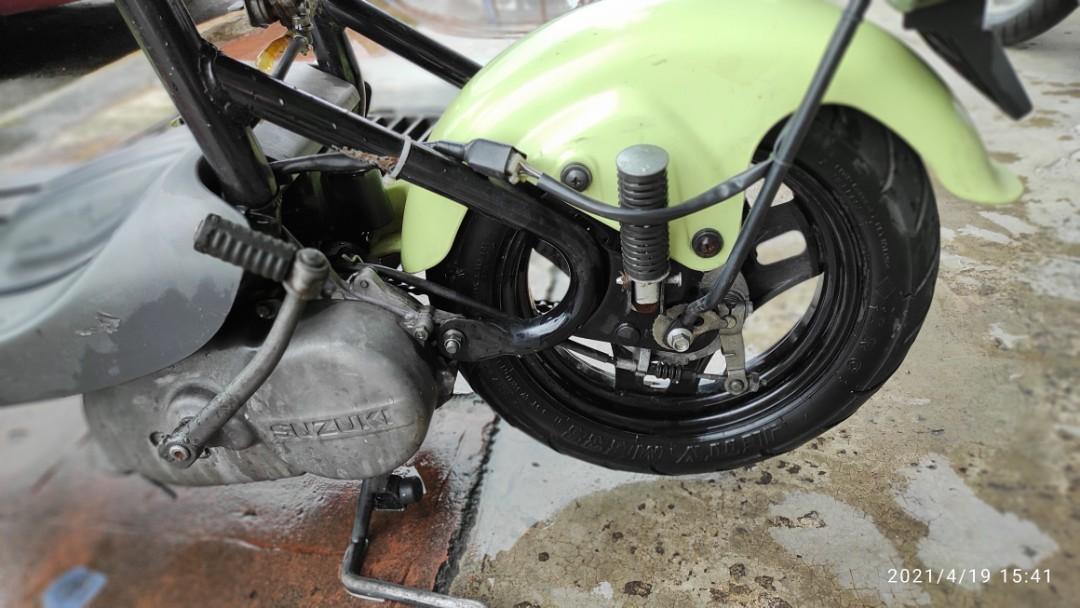SUZUKI Choi Nori Motor scooter 40cc, Motorbikes on Carousell