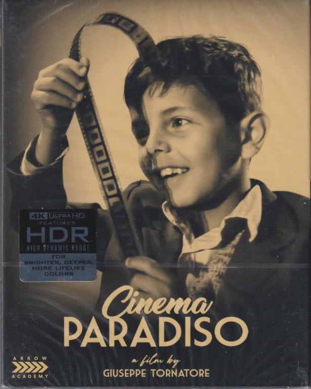 Cinema Paradiso 4K Blu ray / Bluray, Hobbies & Toys, Music & Media, CDs ...