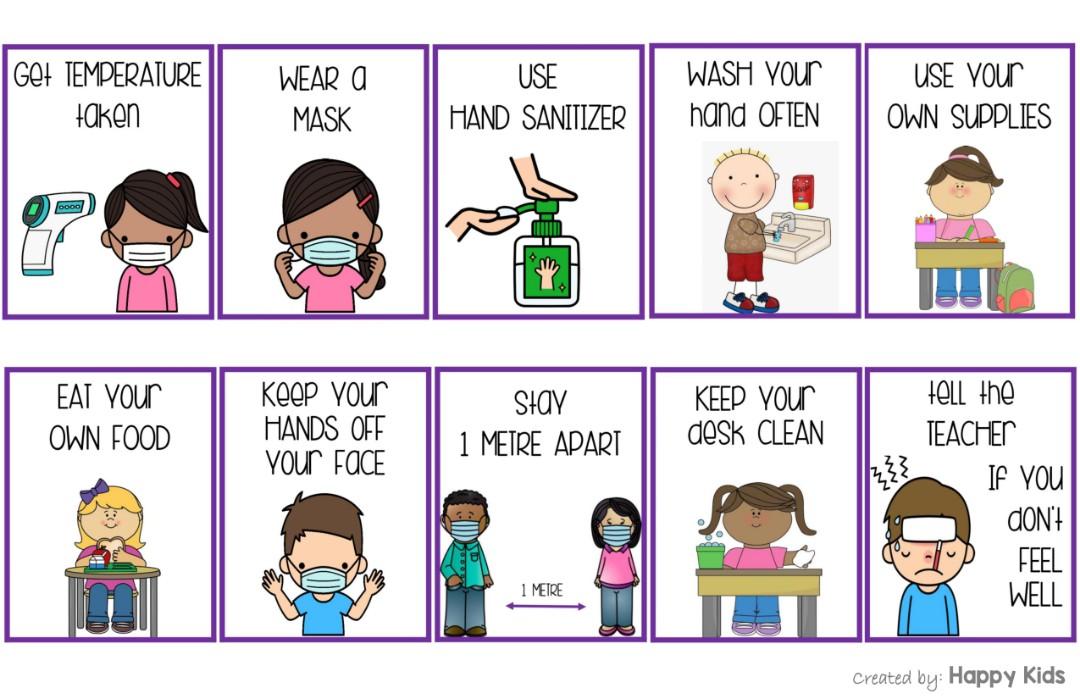 Classroom Posters ; Safety Reminders ; INSTOCKS - READYSTOCKS Visual ...