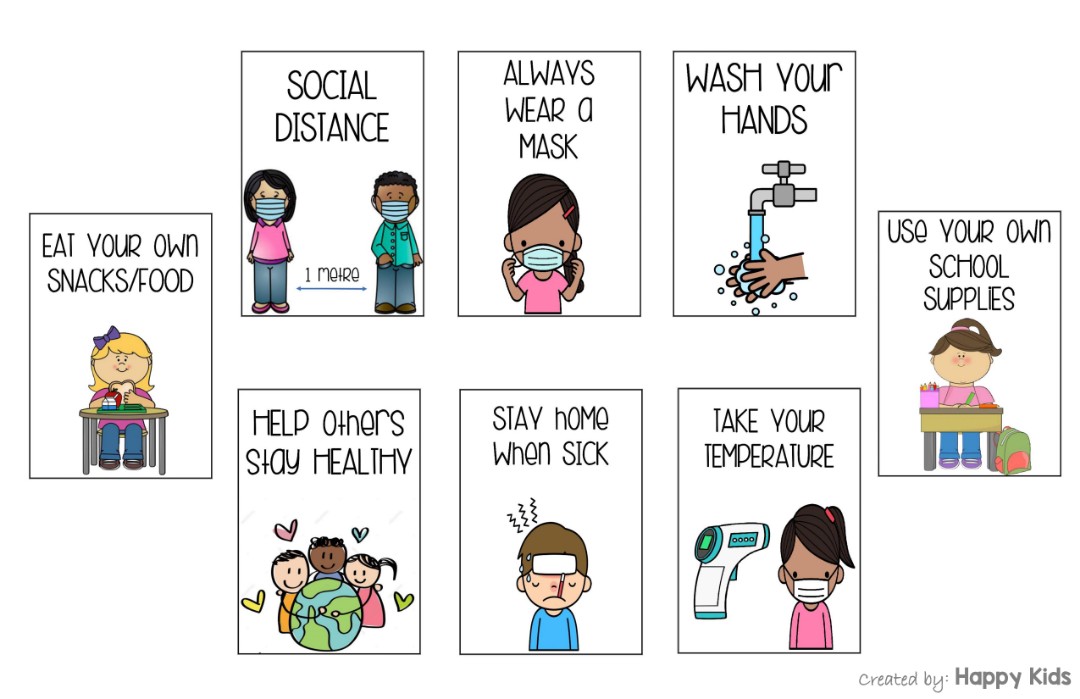 Classroom Posters ; Safety Reminders ; INSTOCKS - READYSTOCKS Visual ...