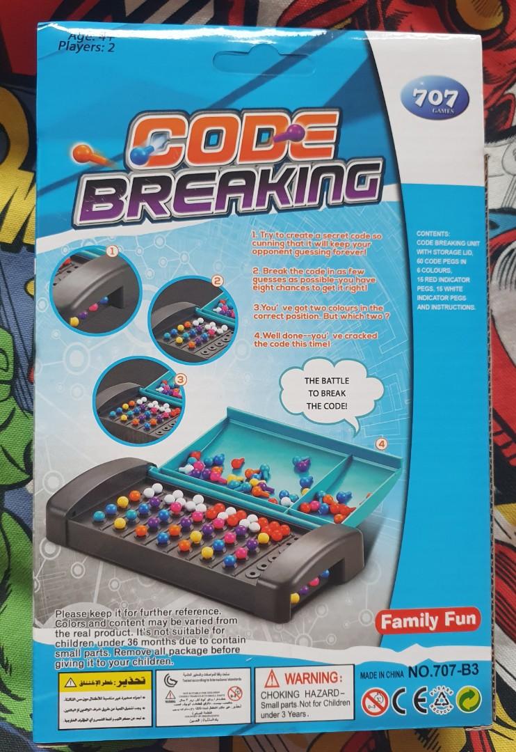 CODE BREAKING Family Fun, Hobbies & Toys, Toys & Games on Carousell