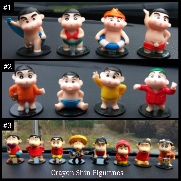Crayon Shin-chan Figurines Cake Topper, Hobbies & Toys, Toys & Games on ...