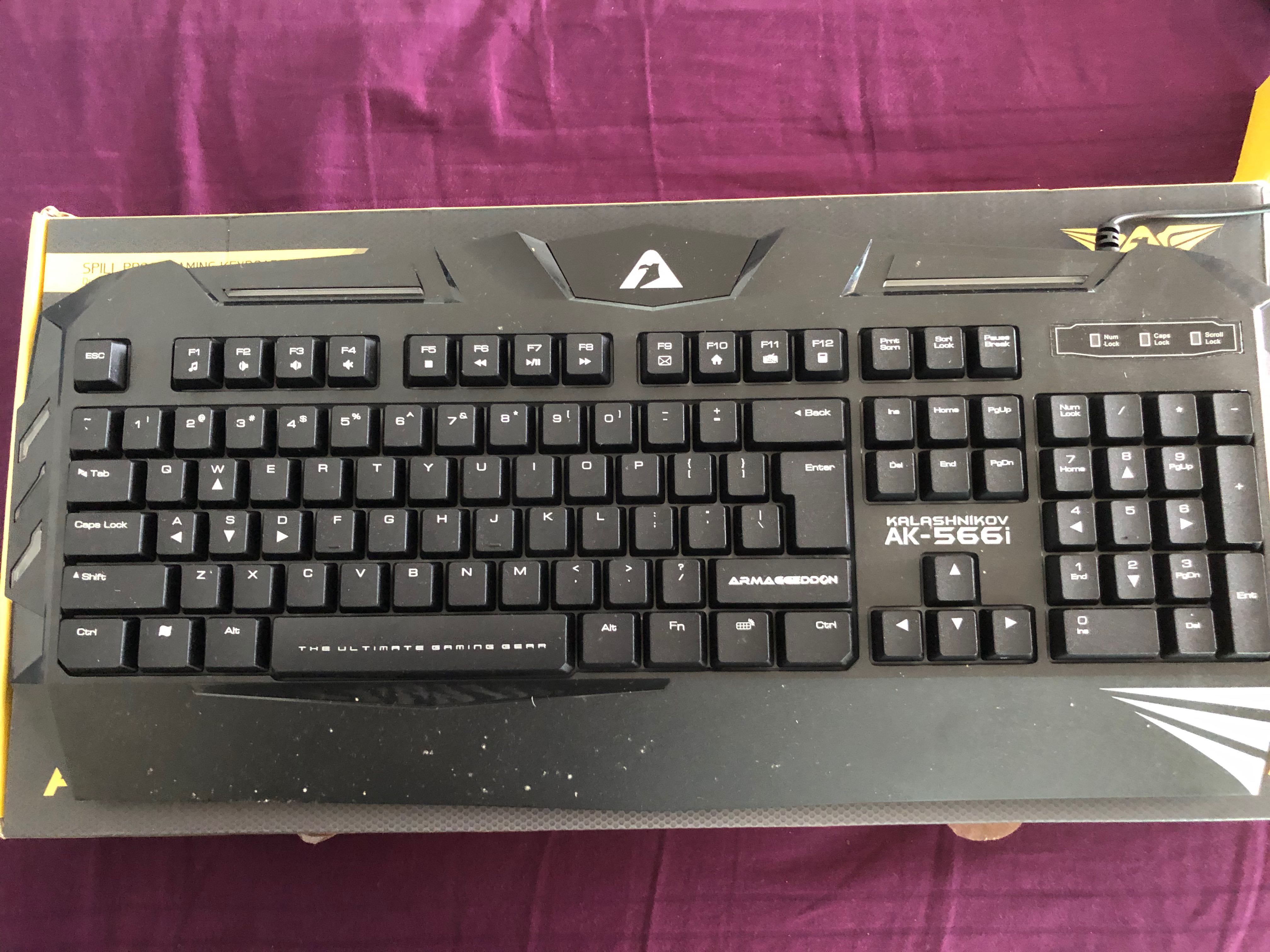 Gaming keyboard, Electronics, Computer Parts & Accessories on Carousell