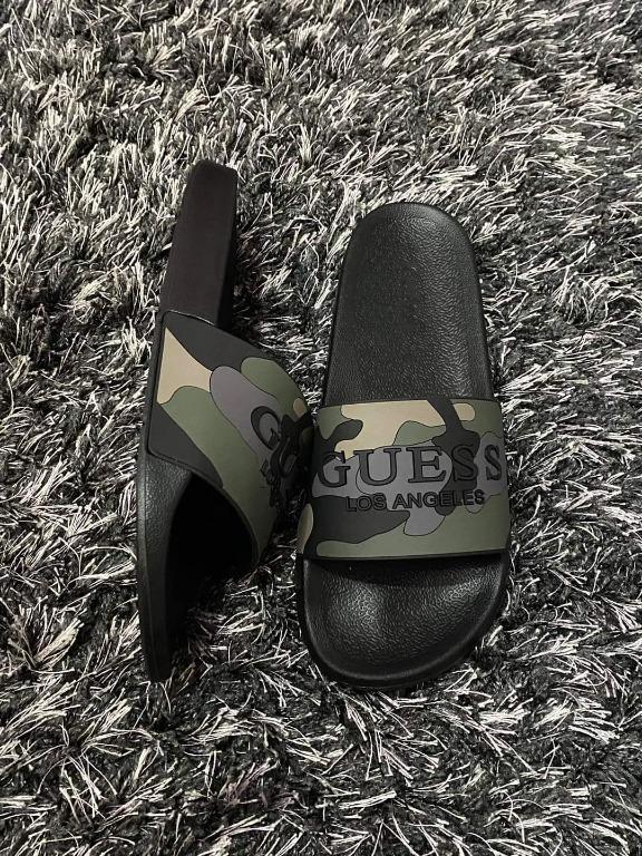 GUESS SLIDES, For men, Men's Fashion, Footwear, Slippers & Slides on ...