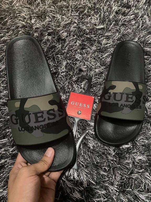 GUESS SLIDES, For men, Men's Fashion, Footwear, Slippers & Slides on ...